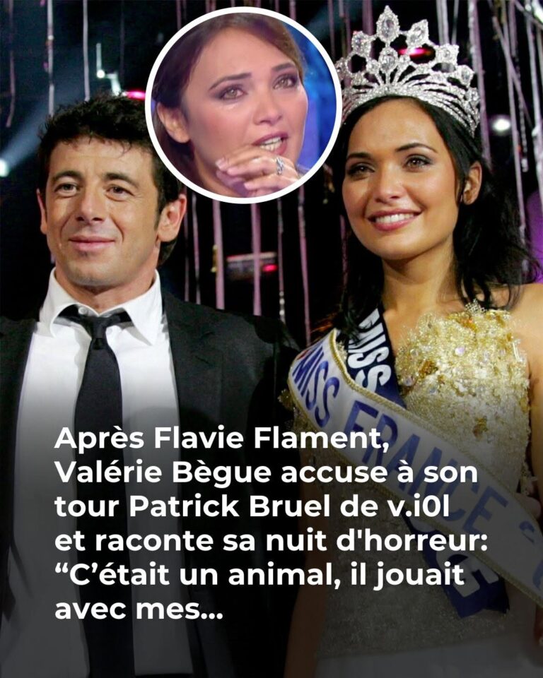 "Je l'ai vu" : Valérie Bègue sort du silence après les accusations de ...